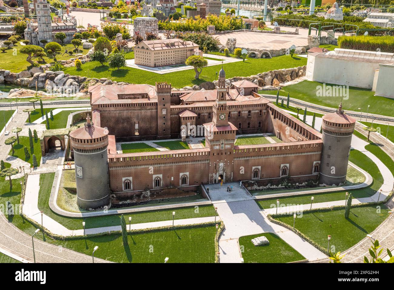Italy park in miniature hi-res stock photography and images - Alamy