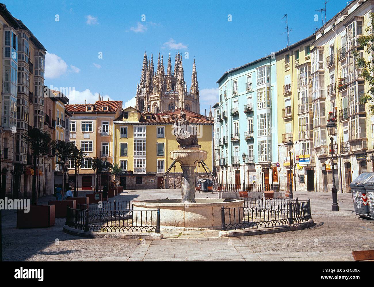 Huerto del Rey Square. Burgos, Spain Stock Photo - Alamy