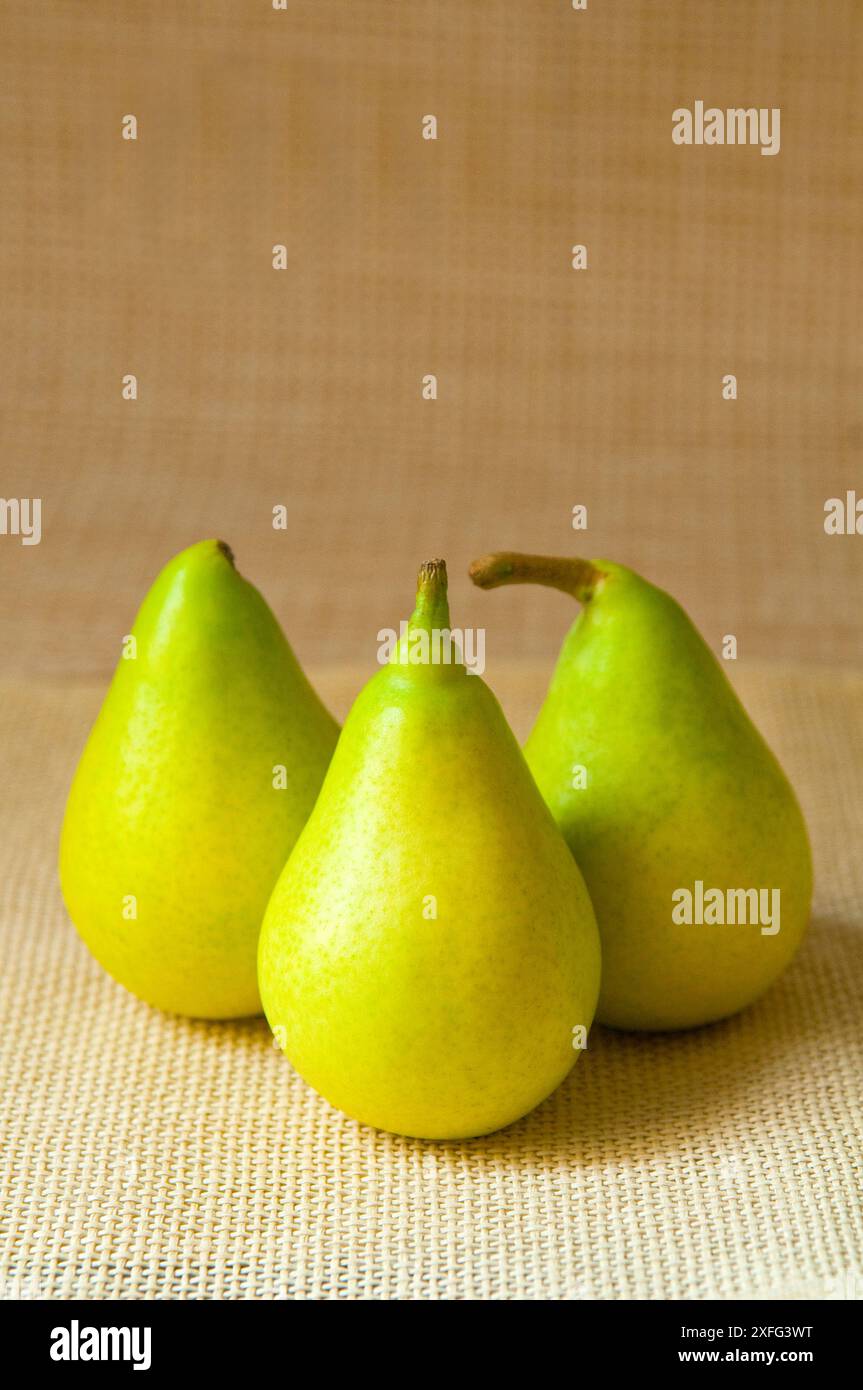 Three pears. Still life Stock Photo - Alamy