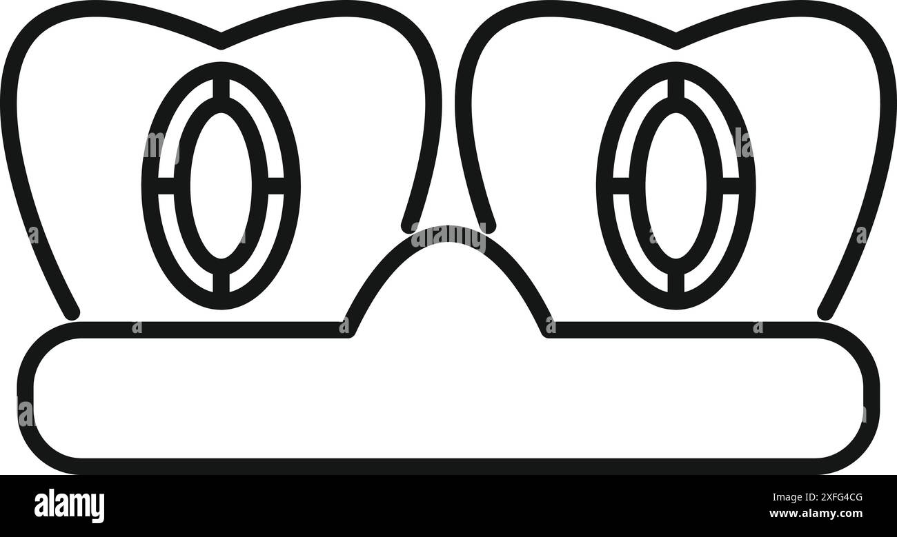 Line drawing of a royal crown symbolizing power, monarchy, and kingdom ...