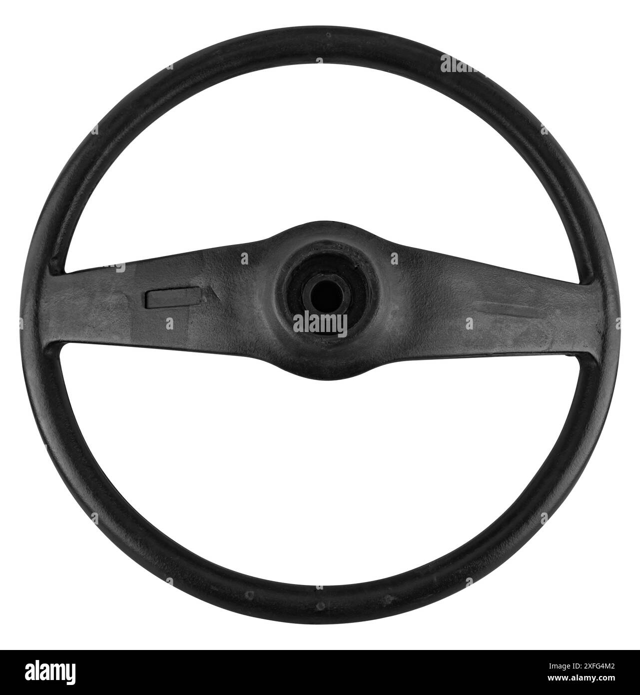 steering wheel, car part, on white background in insulation Stock Photo ...