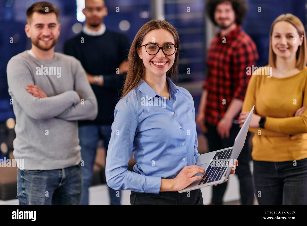 Employee represent company hi-res stock photography and images - Alamy