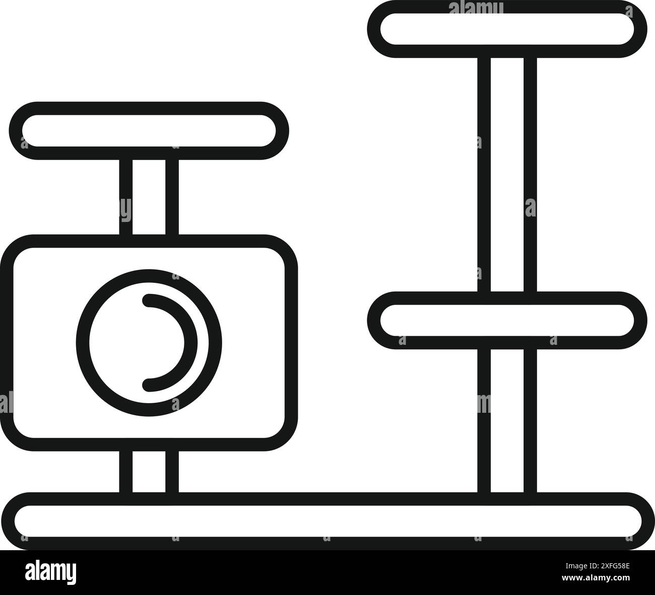 Modern cat tree providing a comfortable and stimulating environment for ...