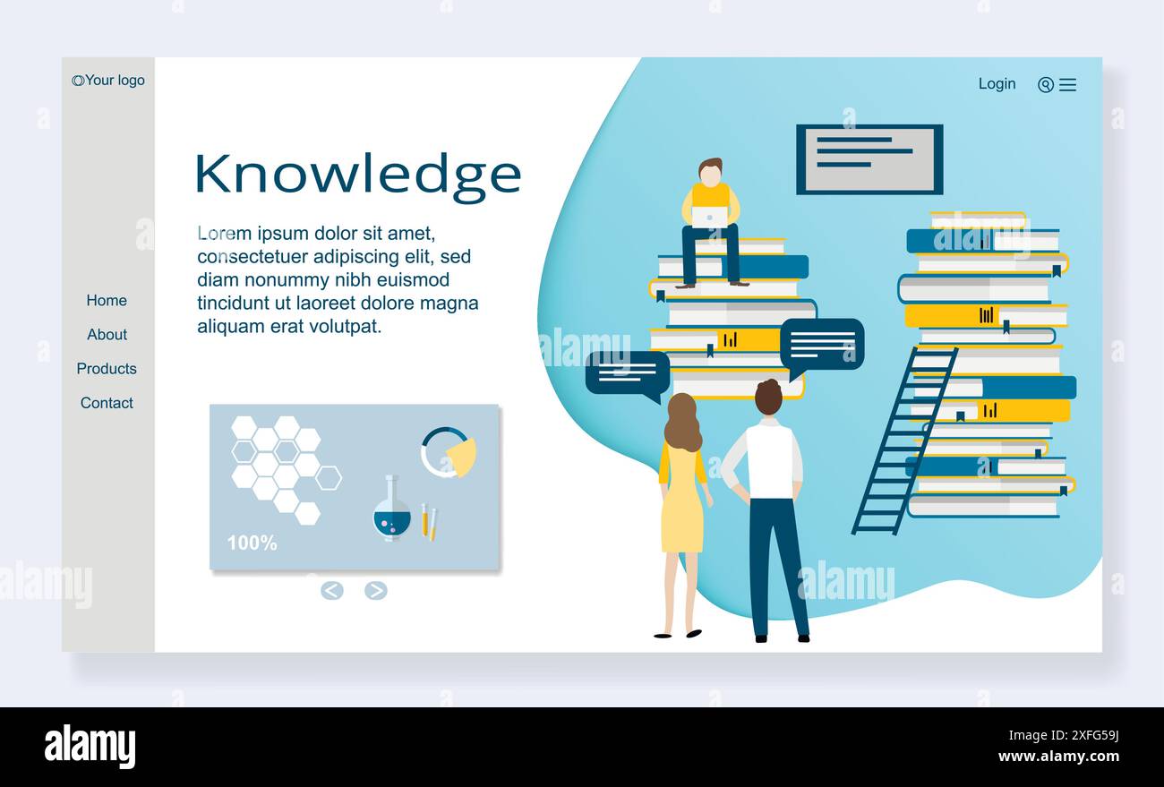 Professional knowledge Stock Vector Images - Alamy