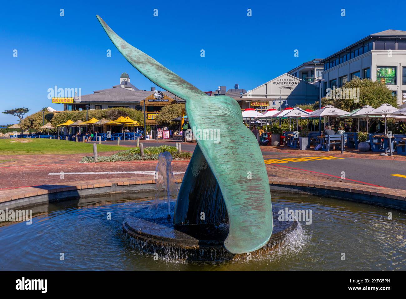Whale Tail Sculpture, Hermanus, Western Cape Province, South Africa ...
