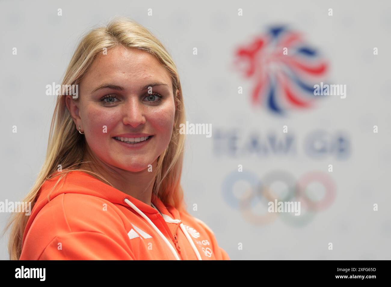 Ellie Boatman during a Team GB kitting out session for the Paris ...