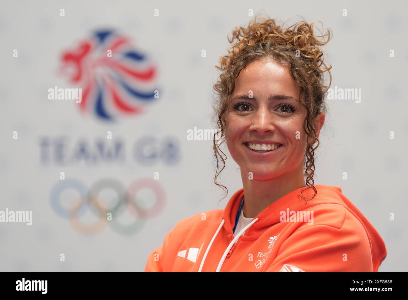 Lauren Torley during a Team GB kitting out session for the Paris ...