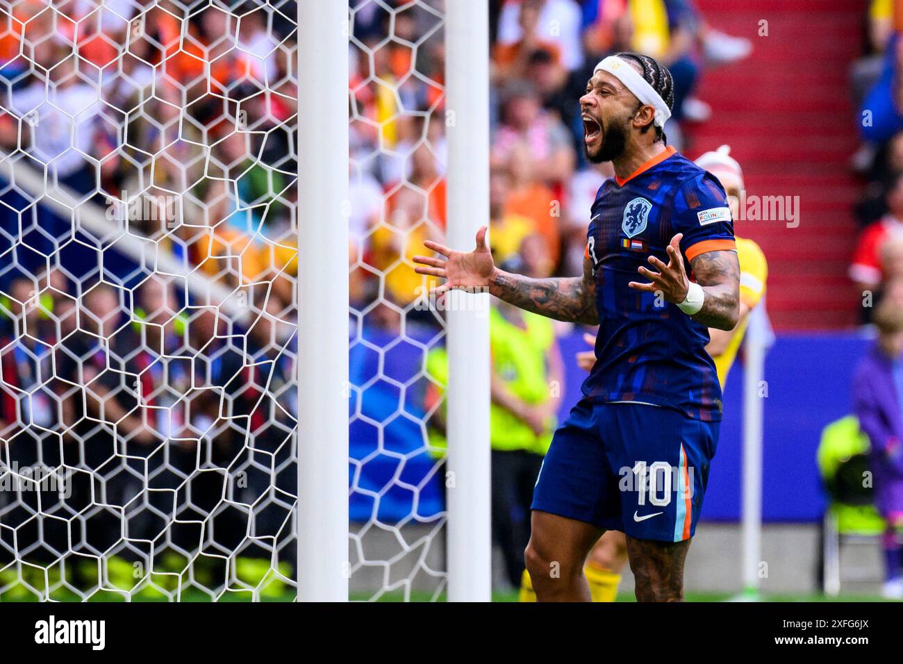 Munich, Germany. 02nd July, 2024. Soccer: European Championship, Romania - Netherlands, Final ...
