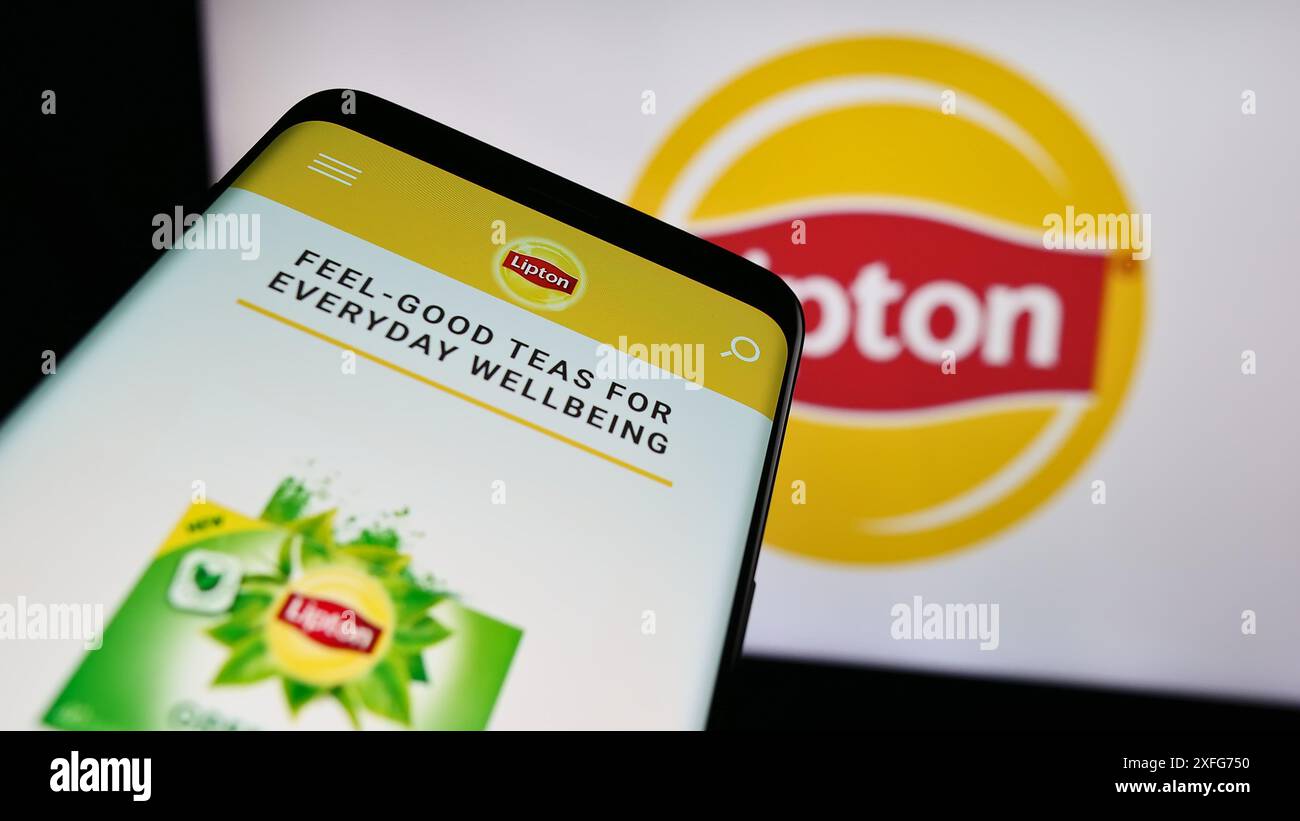 Lipton logo hi-res stock photography and images - Alamy