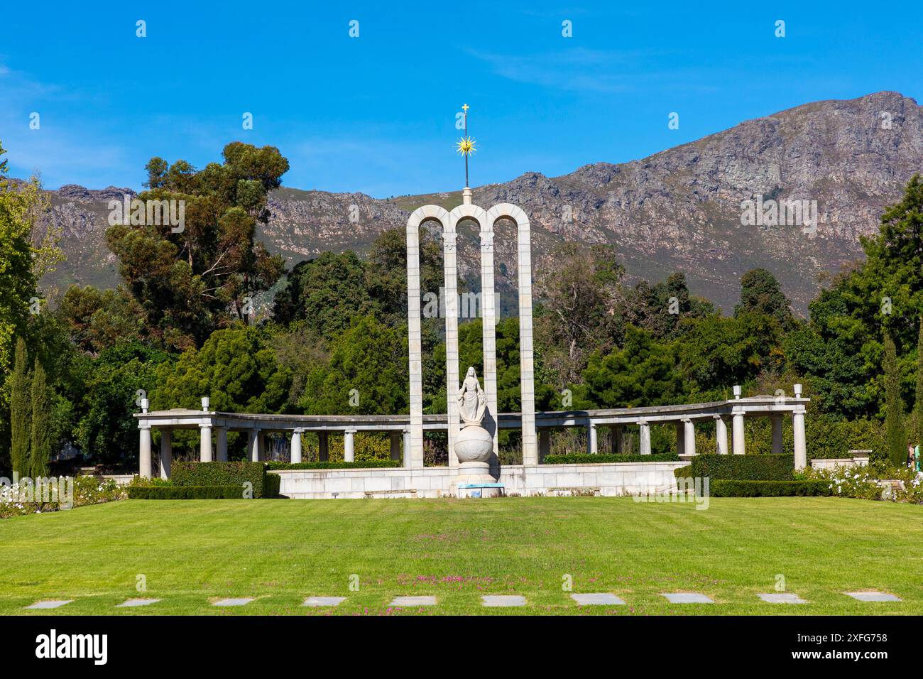 The Huguenot Monument Symbolizing the Holy Trinity, Franschhoek ...