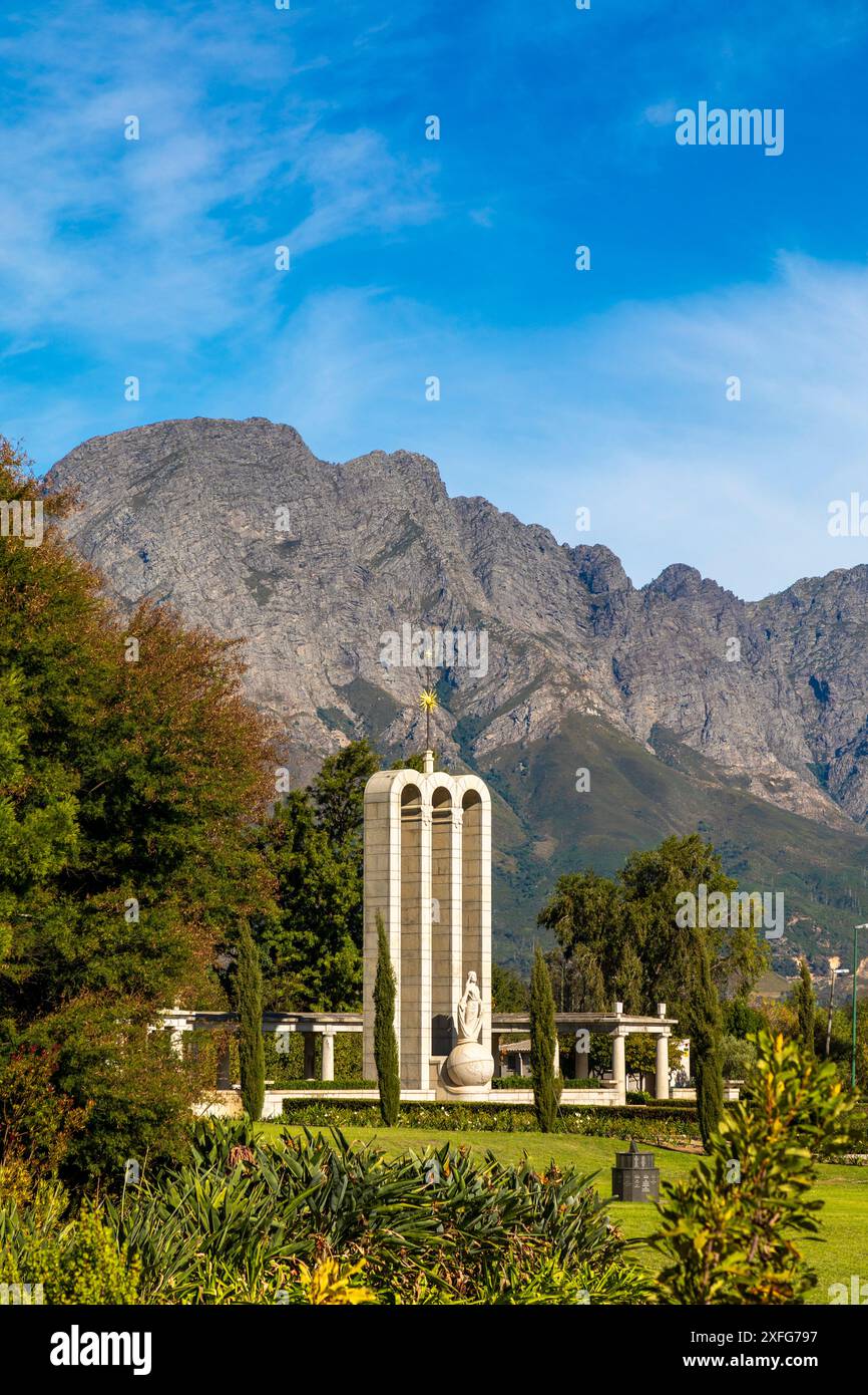 Huguenot Monument, Franschhoek, Western Cape, South Africa, Africa ...
