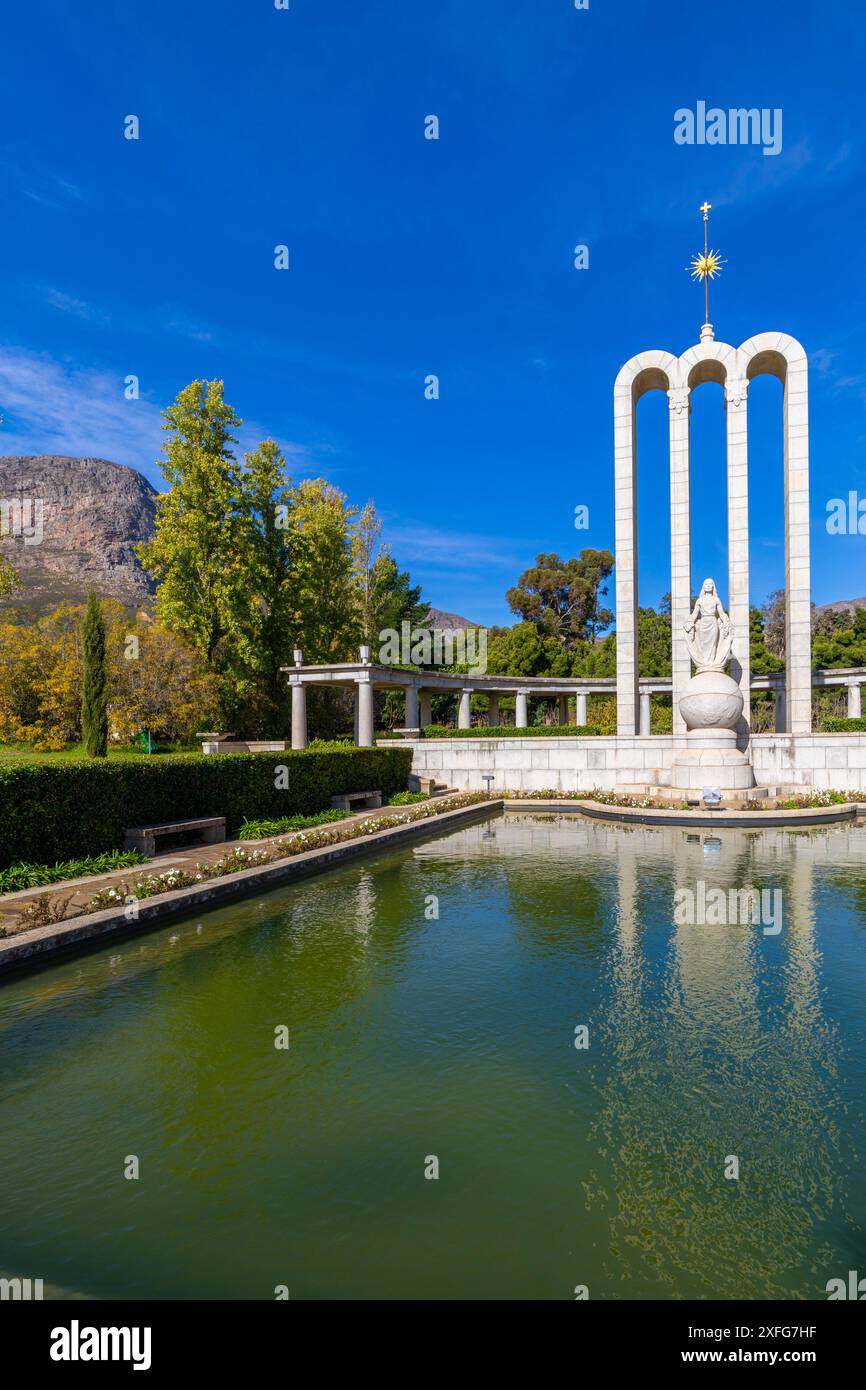 The Huguenot Monument Symbolizing the Holy Trinity, Franschhoek ...