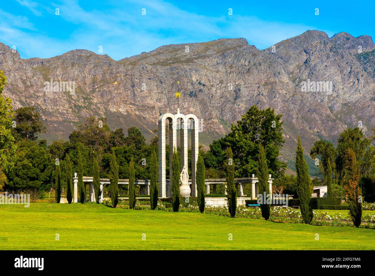 The Huguenot Monument Symbolizing the Holy Trinity, Franschhoek ...