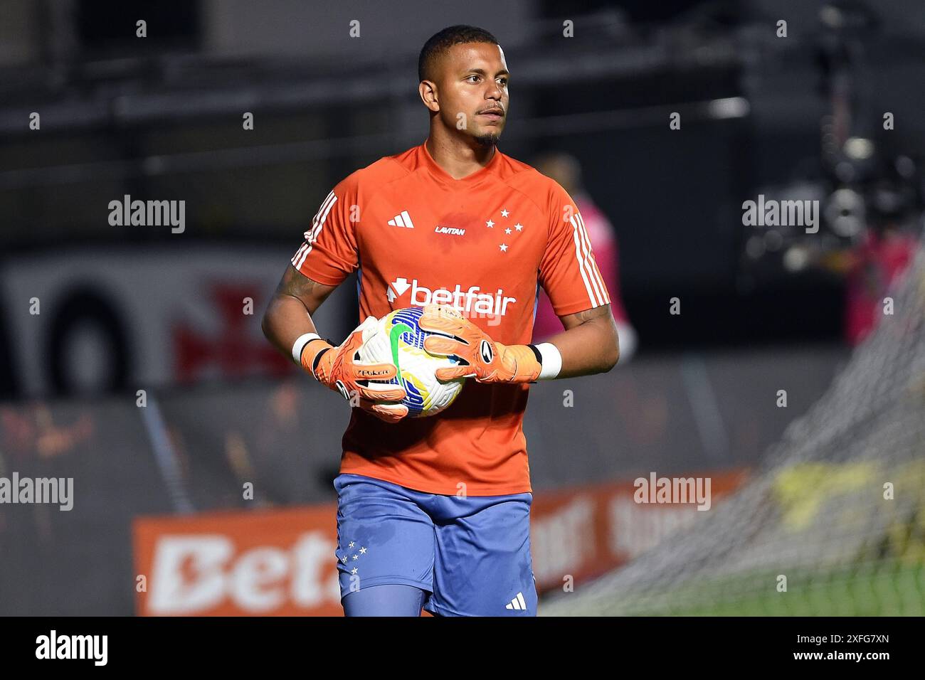 Rio de Janeiro, Brazil, June 16, 2024. Goalkeeper Anderson of Cruzeiro ...