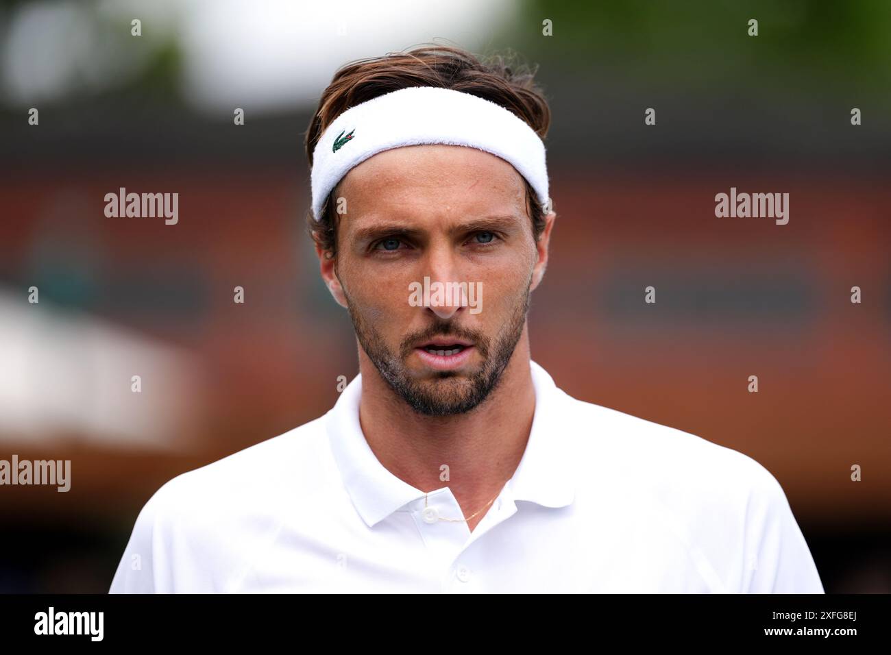 Arthur Rinderknech during his match against Kei Nishikori (not pictured ...