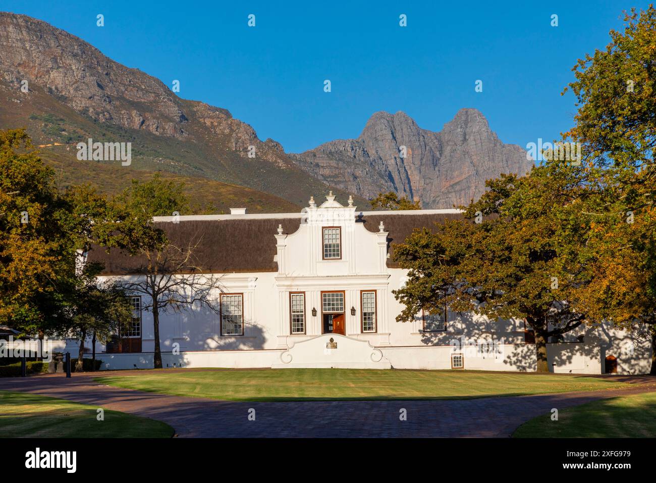 Lanzerac Wine Estate, Stellenbosch, Western Cape Province, South Africa ...