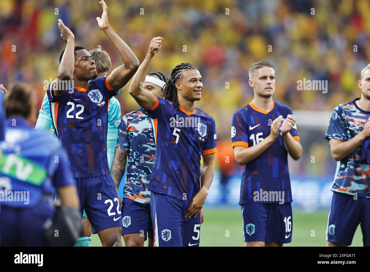 Munich, Germany. 2nd July, 2024. Nathan Ake (NED) Football/Soccer : Ake ...