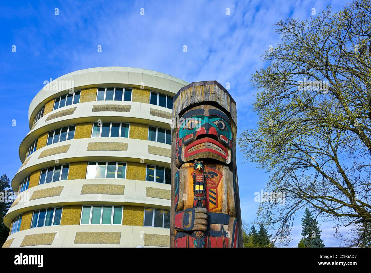 Cedar man walking out of the log hi-res stock photography and images ...
