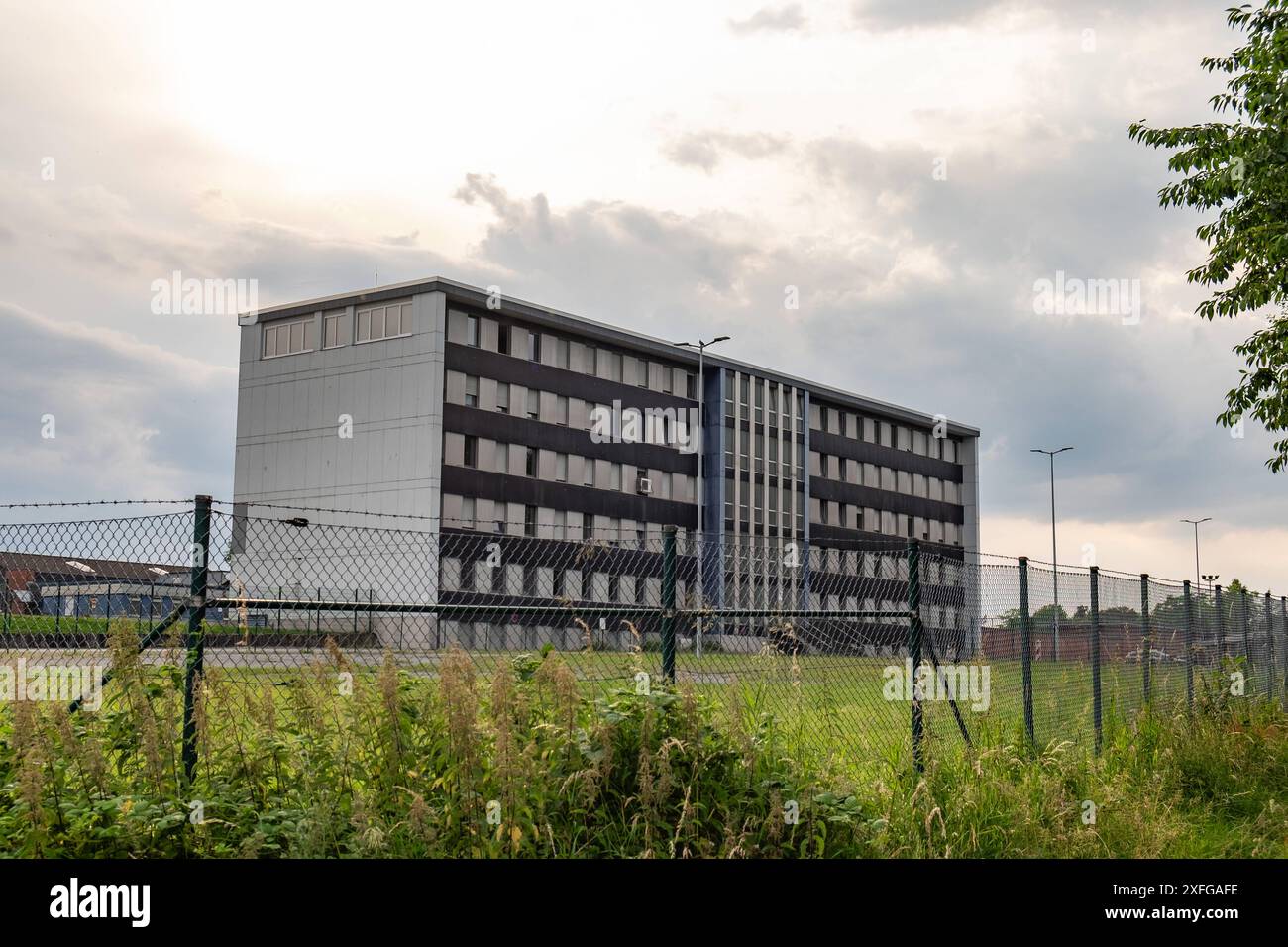 Verwaltungsgebaeude der Firma Schumag in Aachen Schleckheim am 27. Juni ...