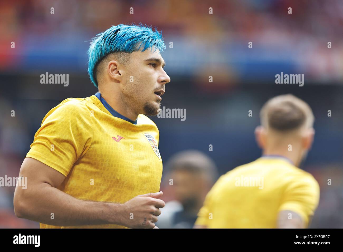 Munich, Germany. 2nd July, 2024. Andrei Ratiu (ROU) Football/Soccer ...
