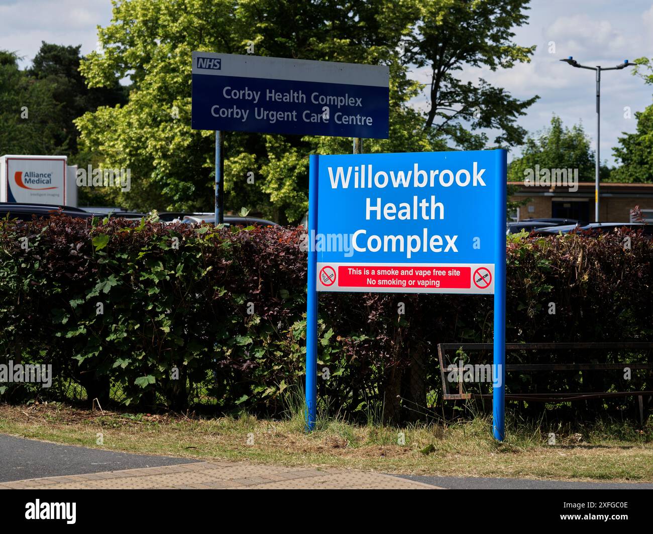 Willowbrook Health Complex, Corby, England Stock Photo - Alamy