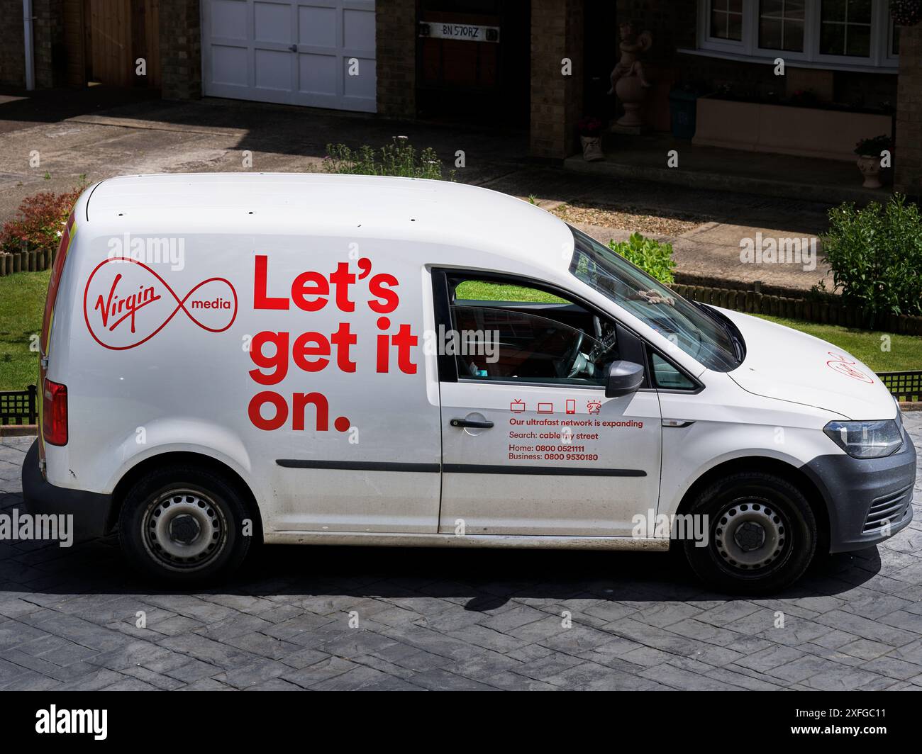 Virgin media van hi-res stock photography and images - Alamy