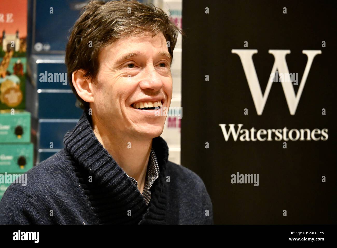 London, UK. Rory Stewart, author, academic, broadcaster and former ...