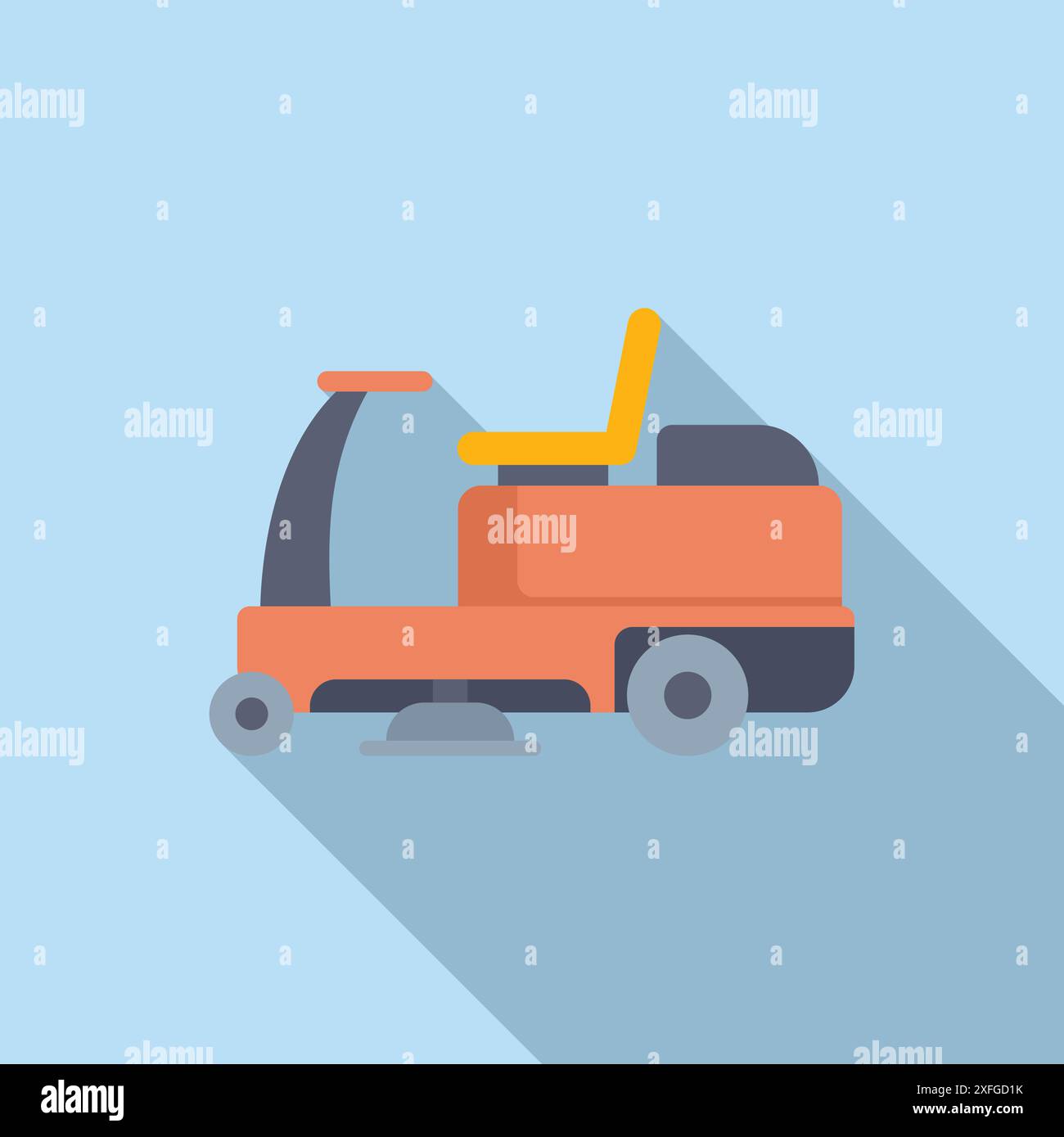 Floor cleaning machine using rotating brushes for cleaning, cleaning ...