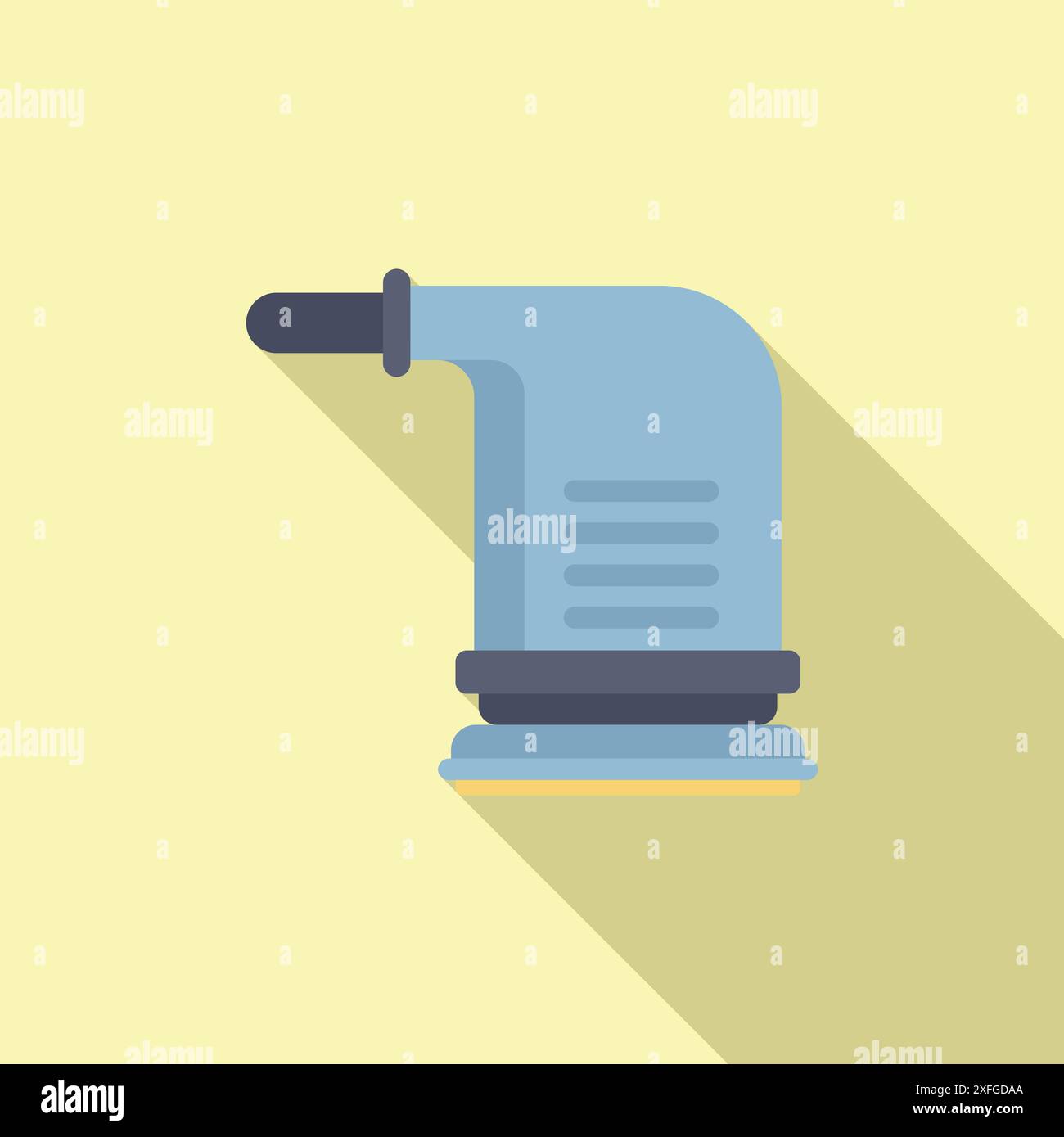 Blue electric sander is ready for sanding and polishing wood Stock ...