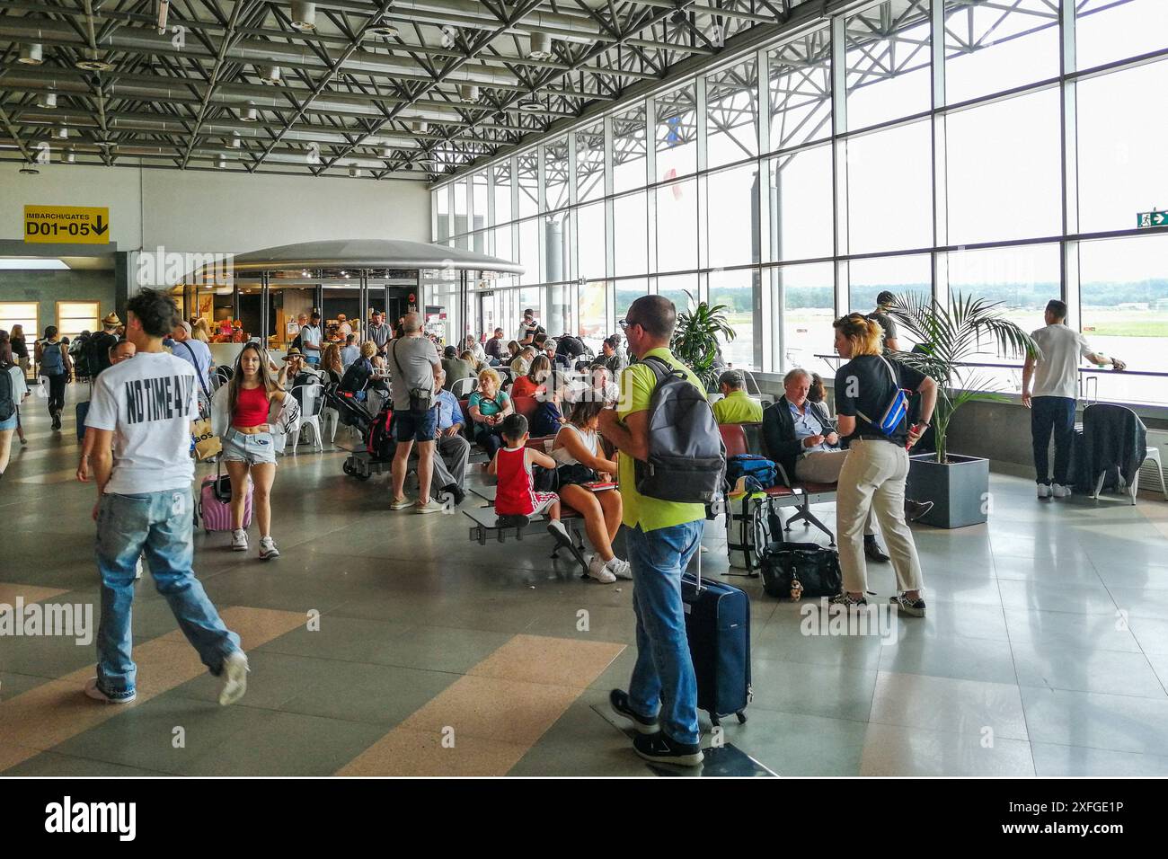 Italy, Milan, Malpensa airport Terminal 2 Stock Photo - Alamy