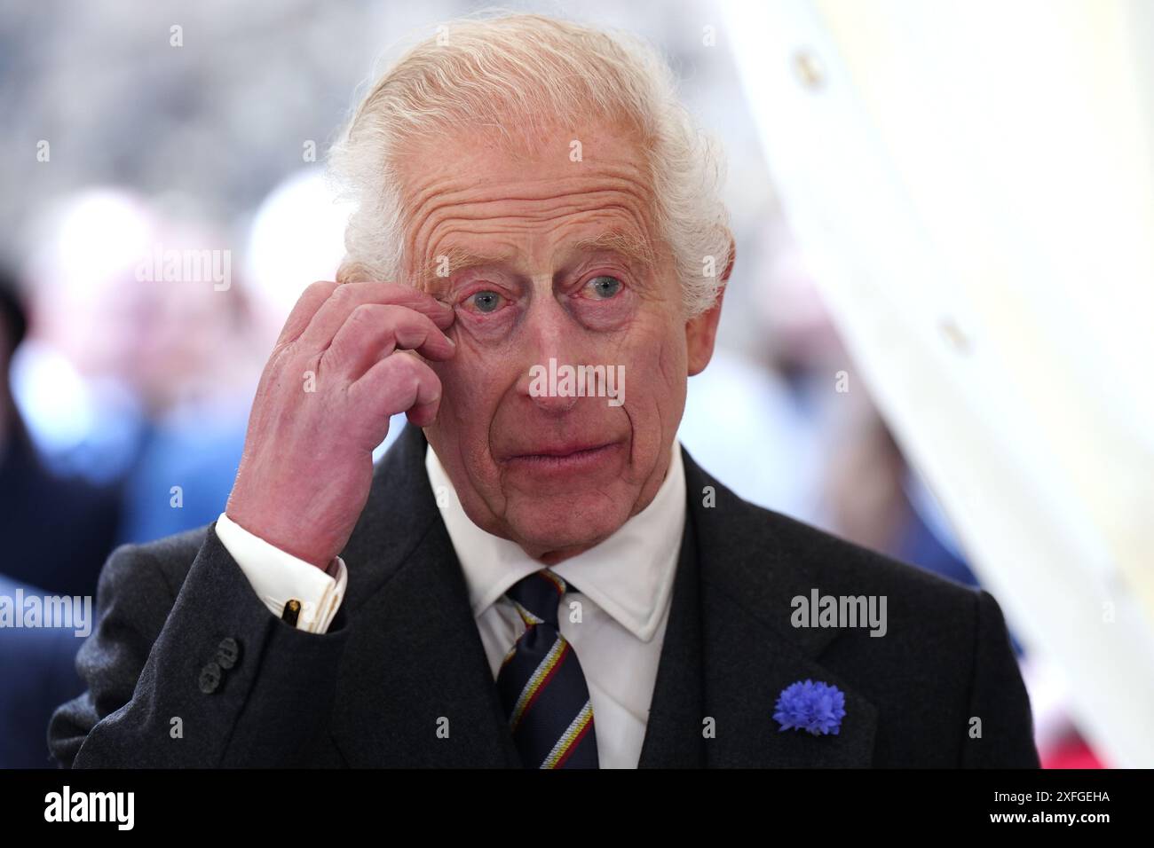 King Charles attends a celebration at Edinburgh Castle to mark the ...