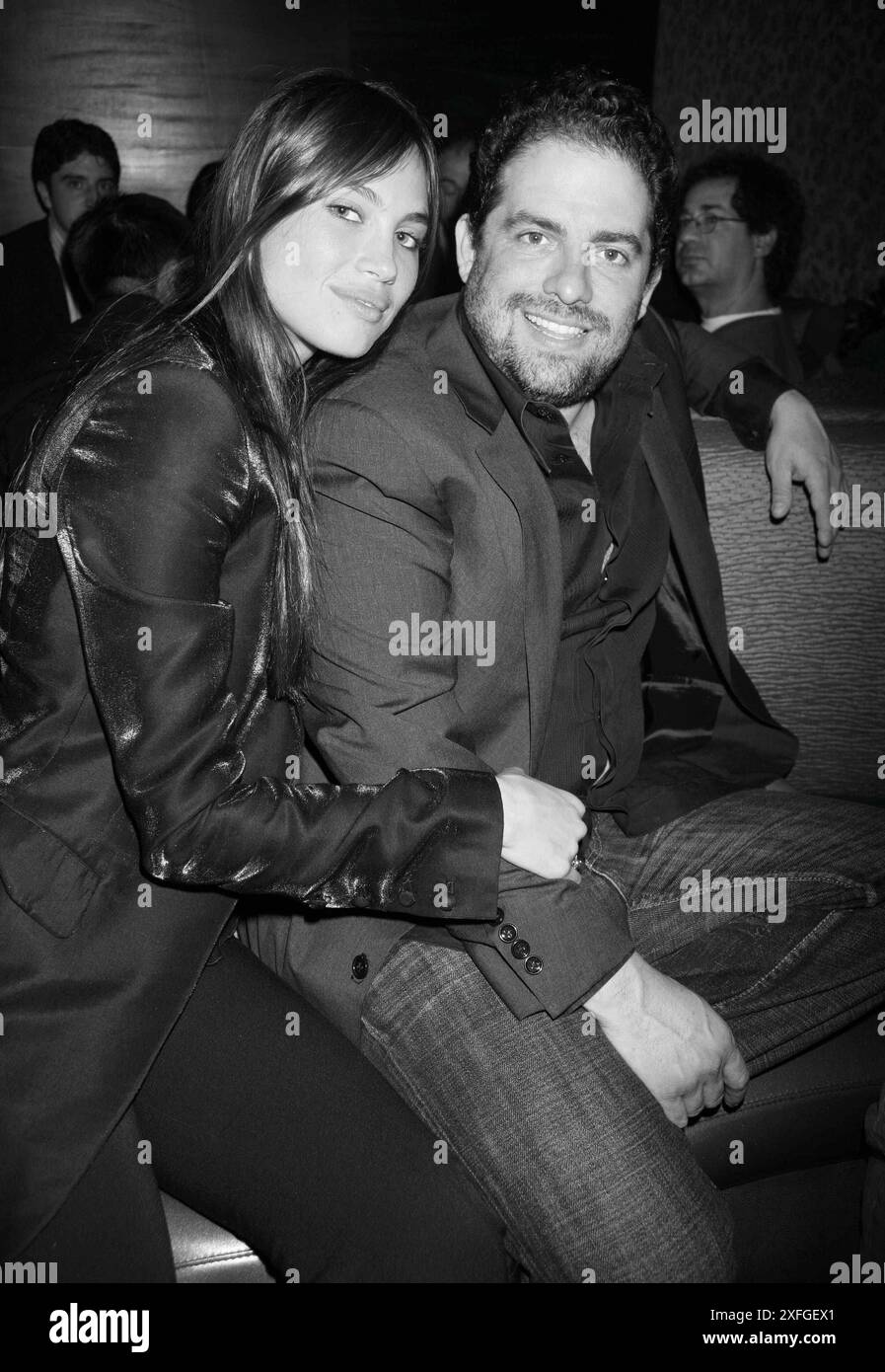 Brett Ratner and girlfriend, model Alina Puscau attend the 20th Century ...