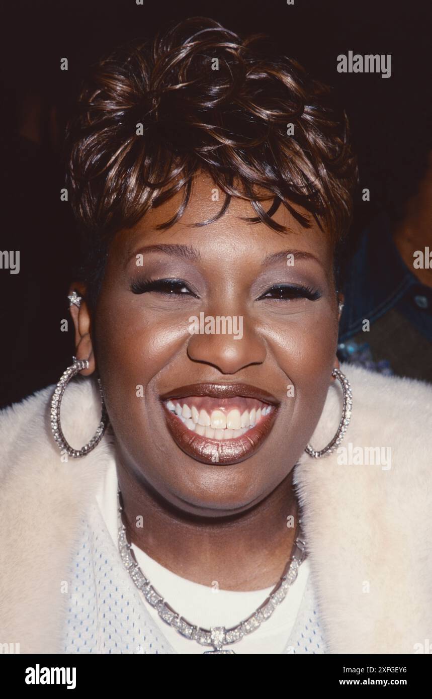 Missy Elliott attends the Sean Jean Fall 2000 Menswear Collection at ...