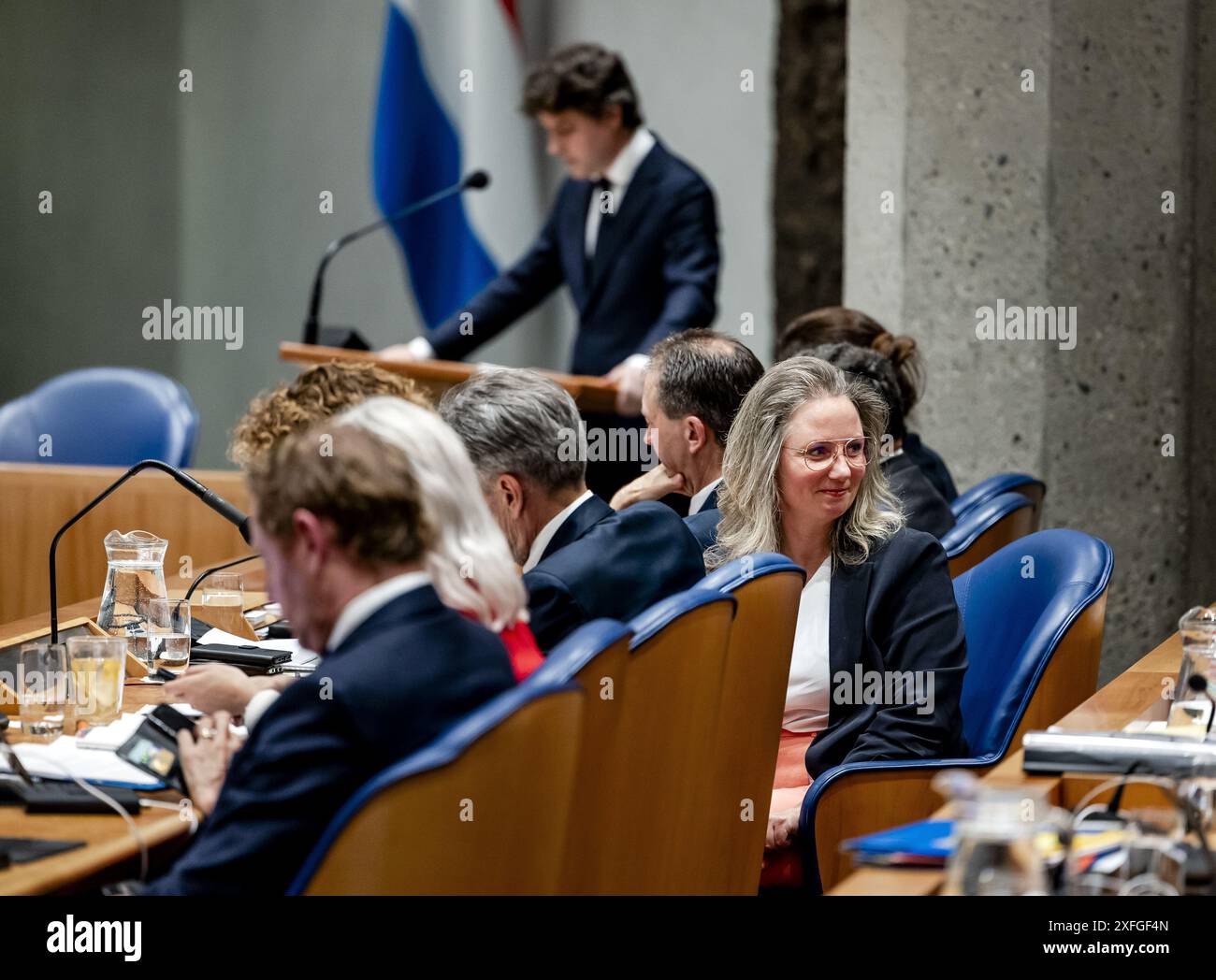 THE HAGUE - Fleur Agema, Minister of Health, Welfare and Sport, during ...