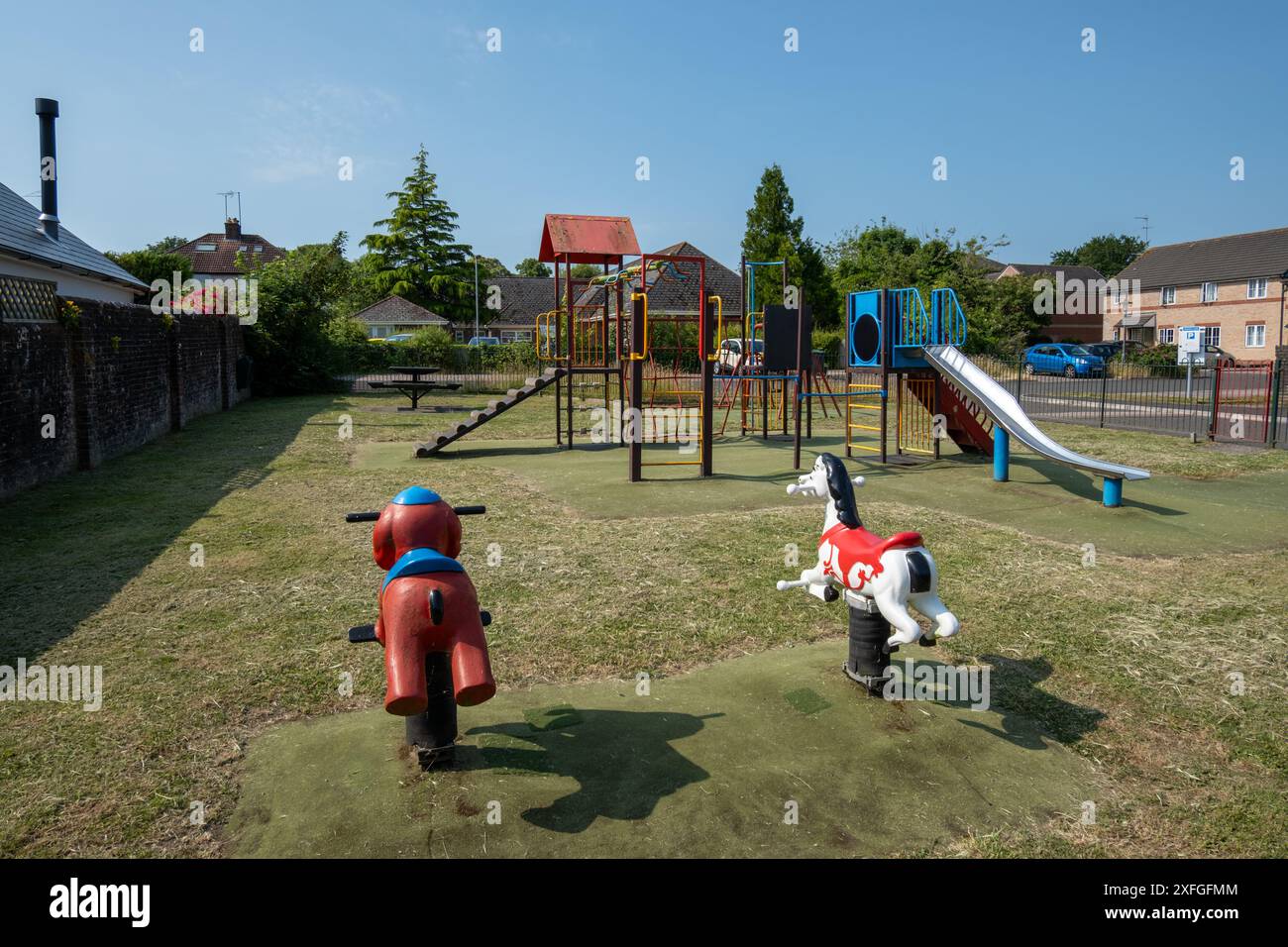 Edward Road Play Area, Dorchester, UK Stock Photo - Alamy