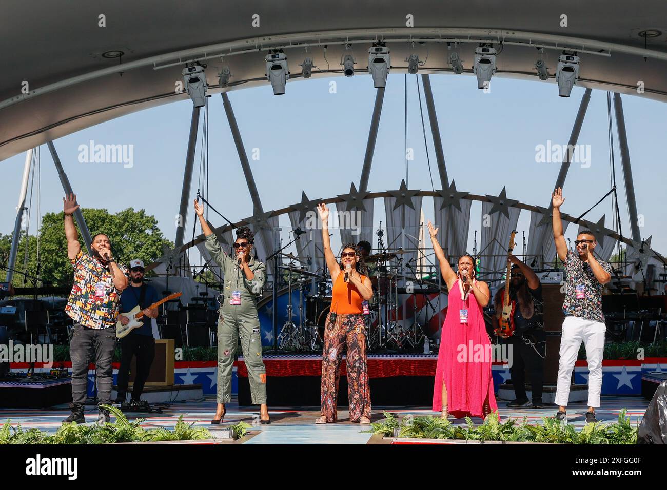 Washington, DC, United States. 03rd July, 2024. Sister Sledge ft ...