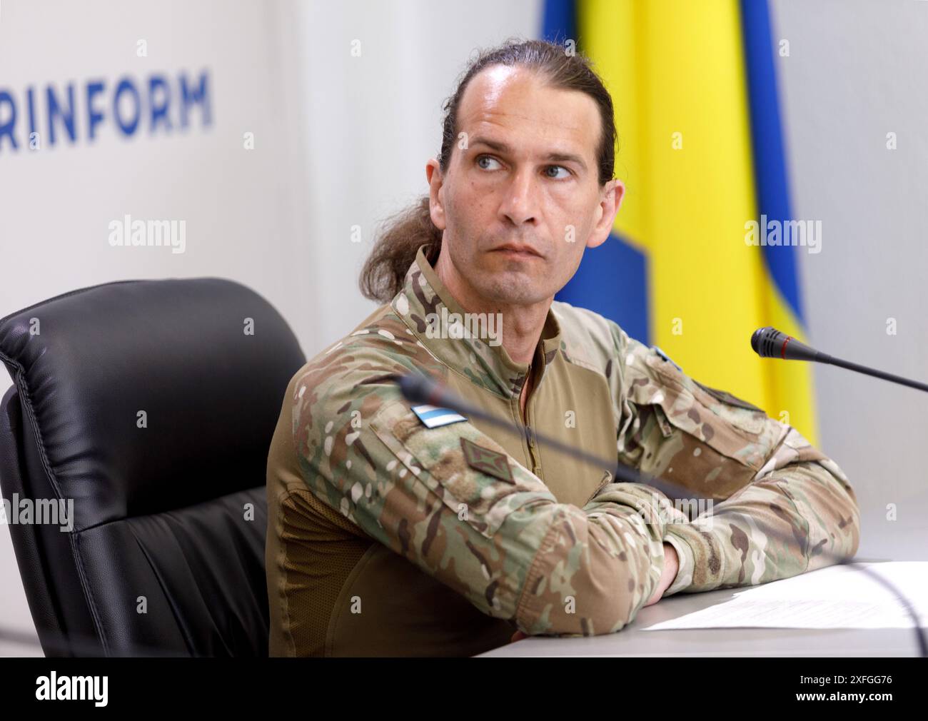 Kyiv, Ukraine. 03rd July, 2024. KYIV, UKRAINE - JULY 3, 2024 - Freedom ...