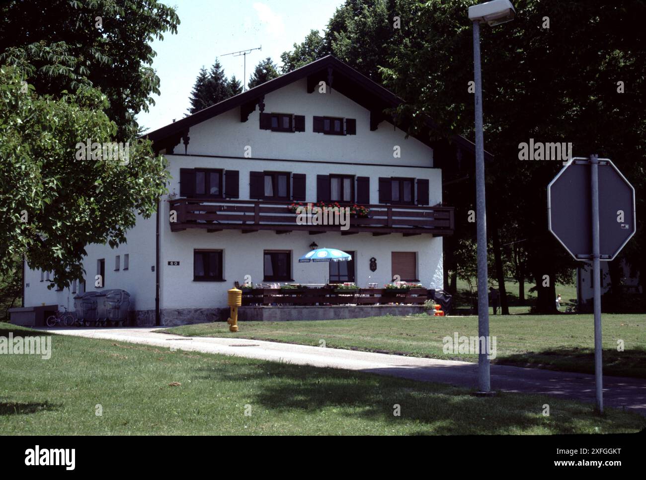 Bad Toelz, Germany. 6/1990. Flint Kaserne. The Schutzstaffel (SS). Bad ...