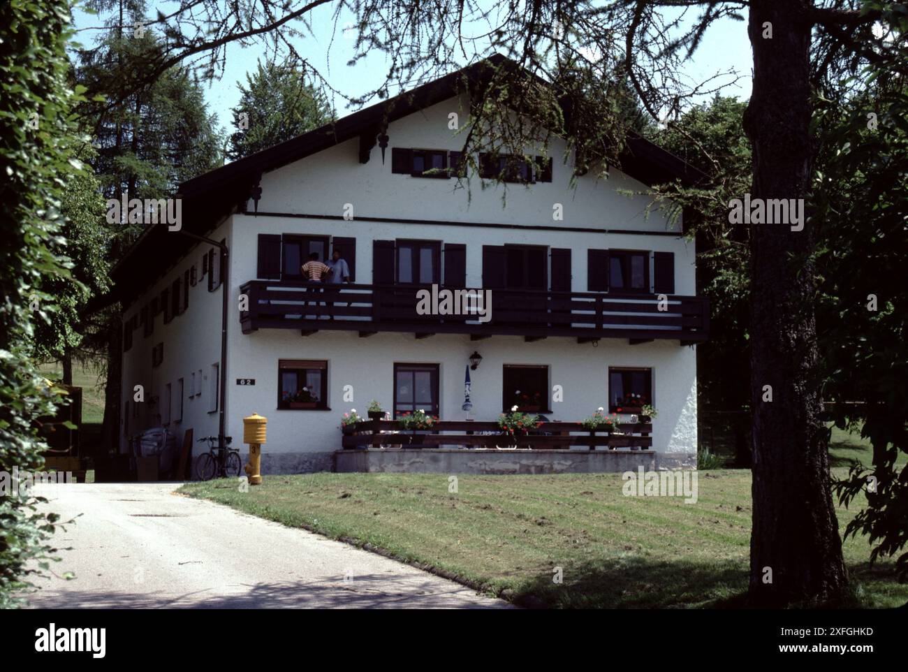 Bad Toelz, Germany. 6/1990. Flint Kaserne. The Schutzstaffel (SS). Bad ...