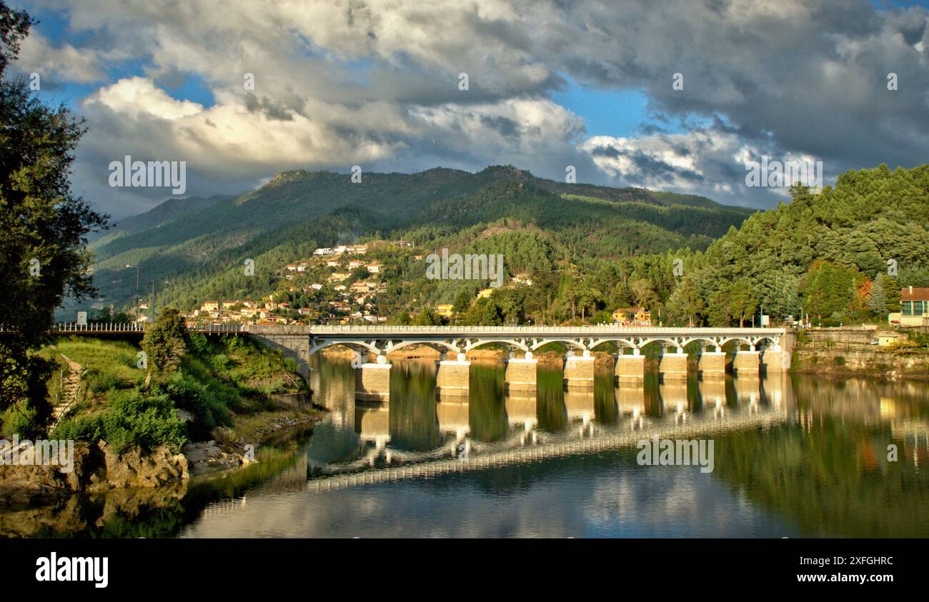 Bridge over the river Cavado in Geres, Portugal Stock Photo - Alamy