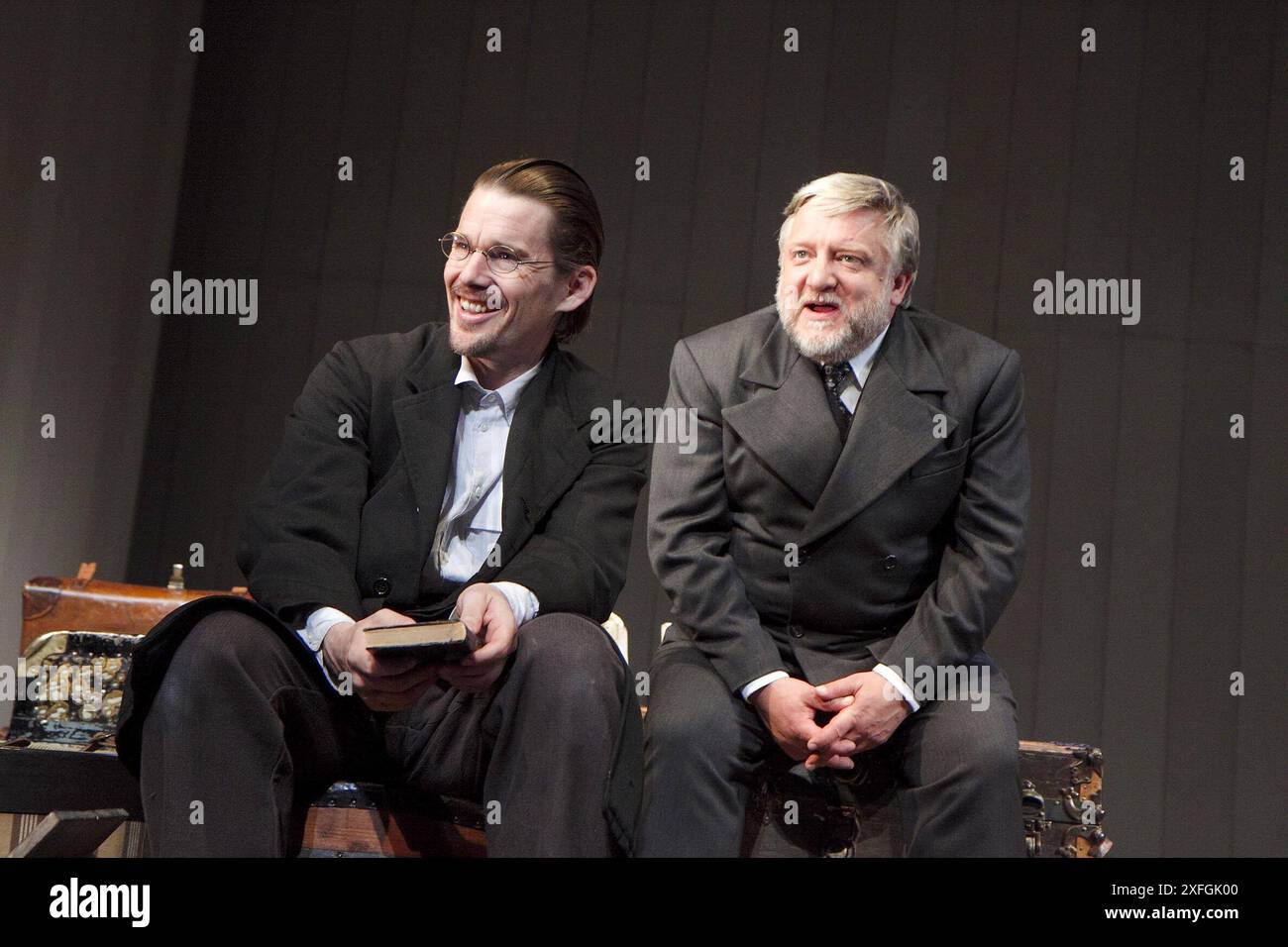 l-r: Ethan Hawke (Trofimov), Simon Russell Beale (Lopakhin) in THE ...