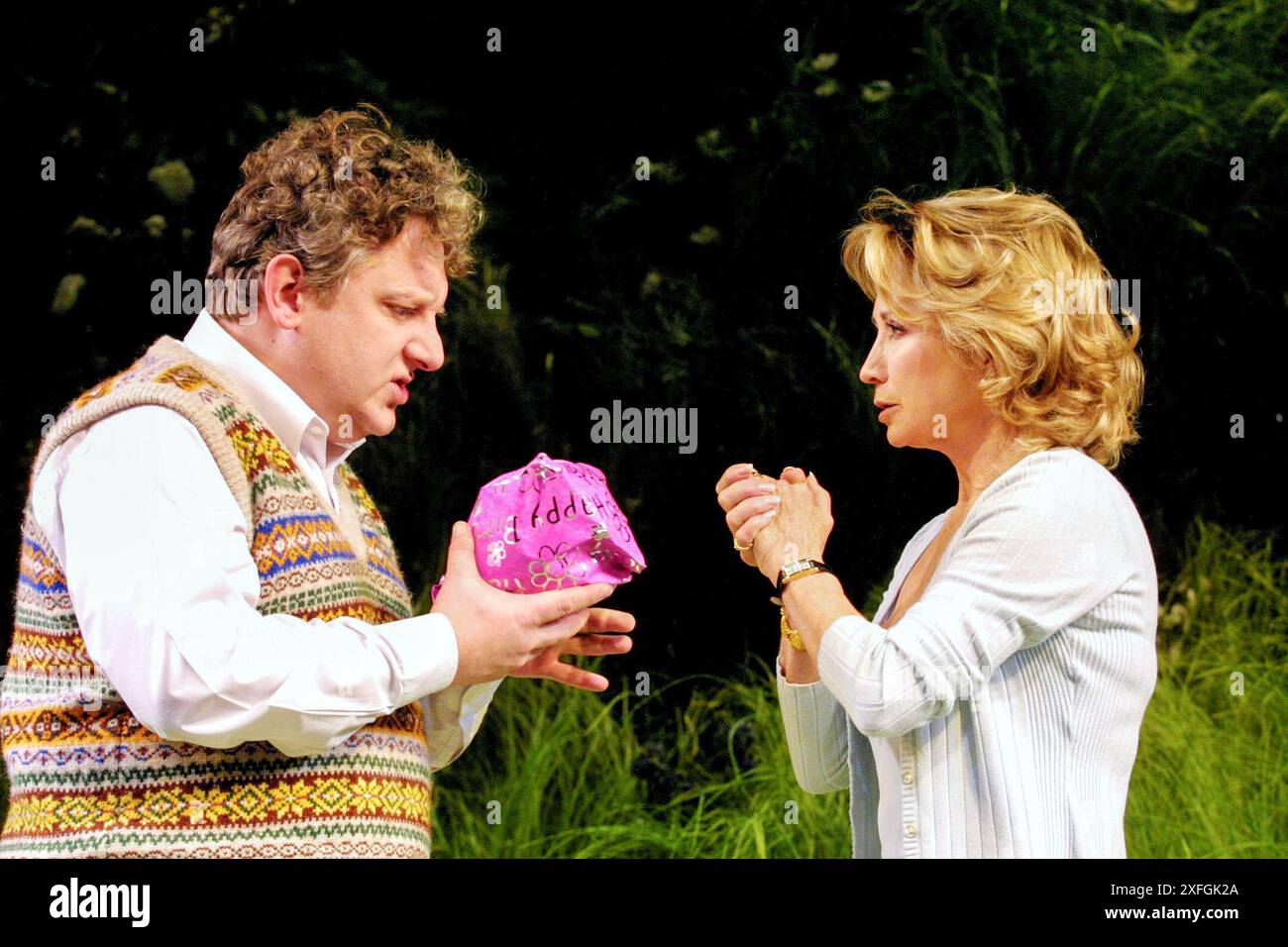 Simon Russell Beale (Felix Humble), Felicity Kendal (Flora Humble) in HUMBLE BOY by Charlotte ...