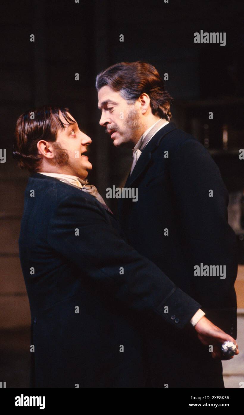 l-r: Simon Russell Beale (Mr Hyde), Roger Allam (Dr Henry Jekyll) in ...