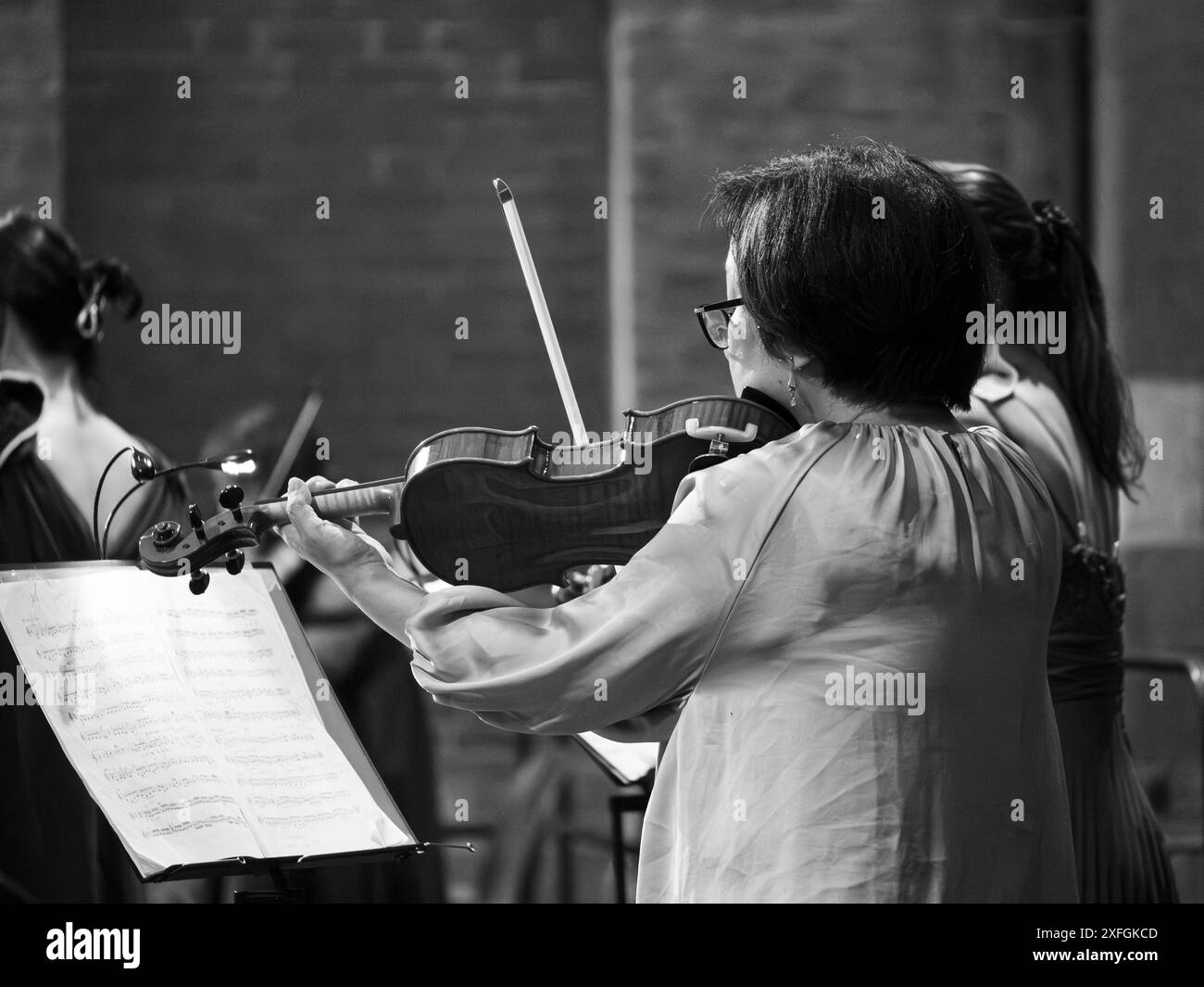 Classical concert italy Black and White Stock Photos & Images - Alamy