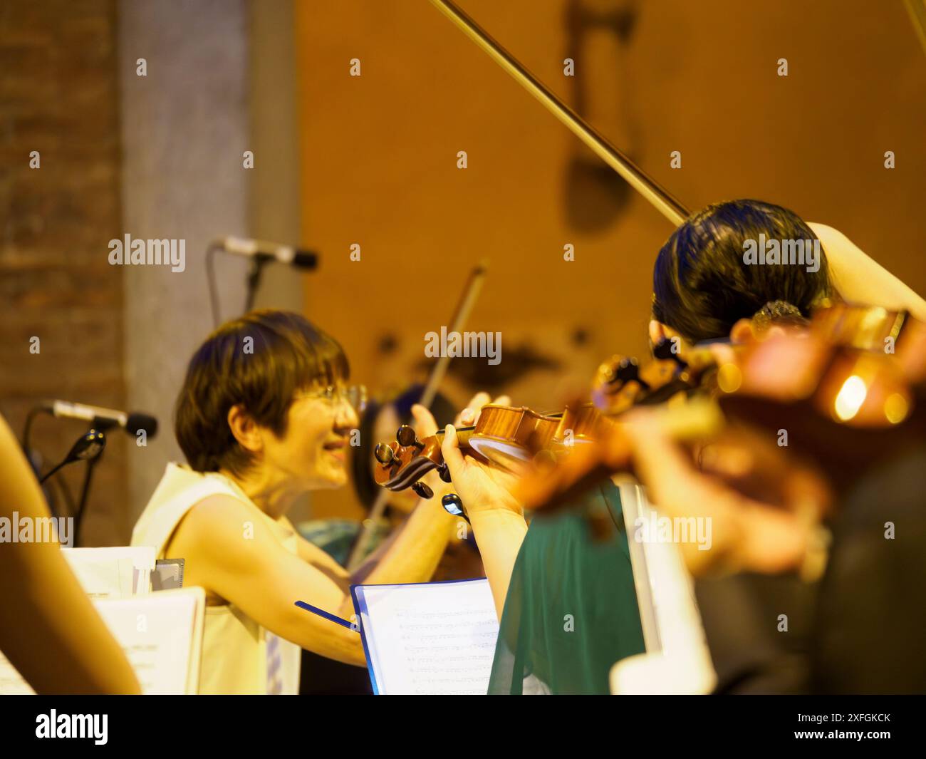 Cremona, Italy - June 28th 2024 Cremona Summer Festival Ensemble Miyaji ...