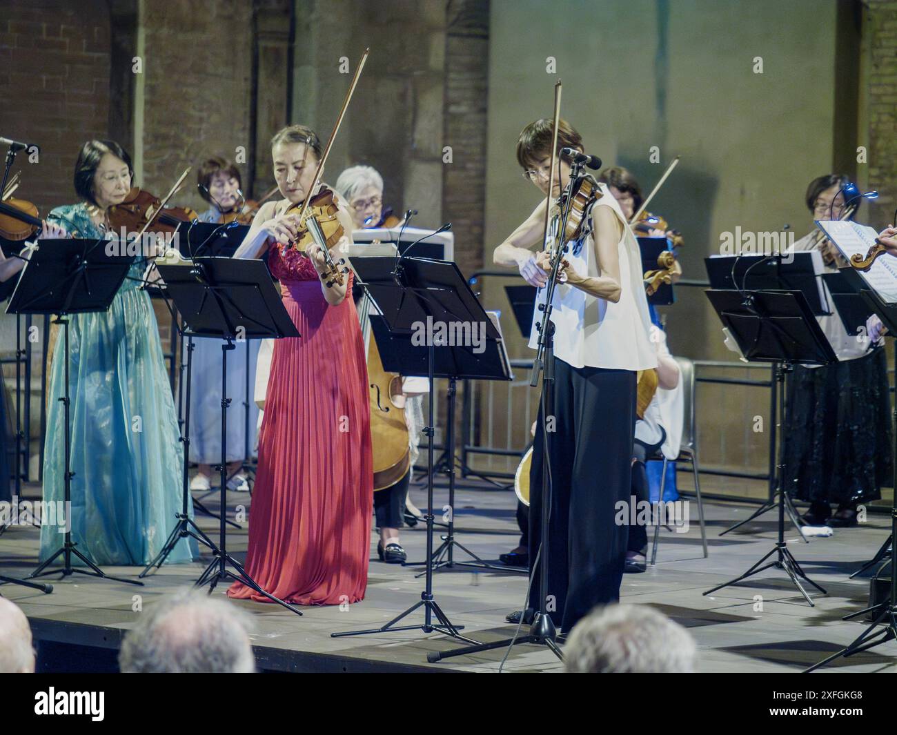 Cremona, Italy - June 28th 2024 Cremona Summer Festival Ensemble Miyaji, Live classical music ...
