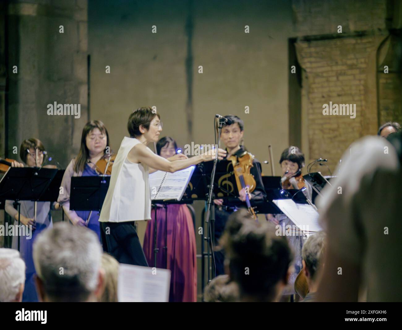 Cremona, Italy - June 28th 2024 Cremona Summer Festival Ensemble Miyaji ...