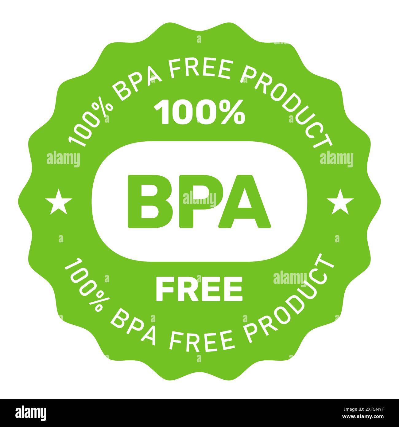 BPA free label, bisphenol A and phthalates free product, non toxic ...