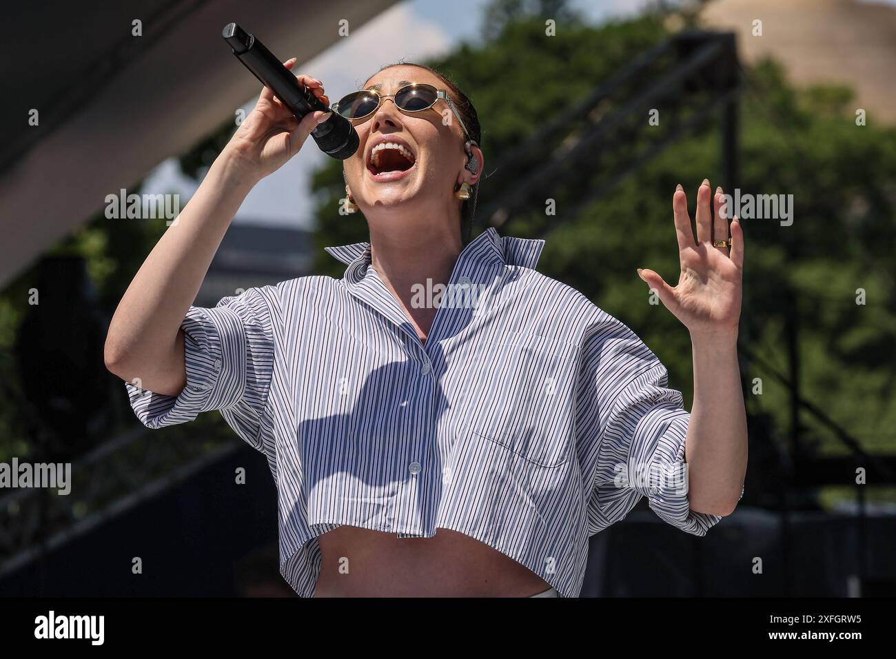 Washington, DC, United States. 03rd July, 2024. Singer Loren Allred ...