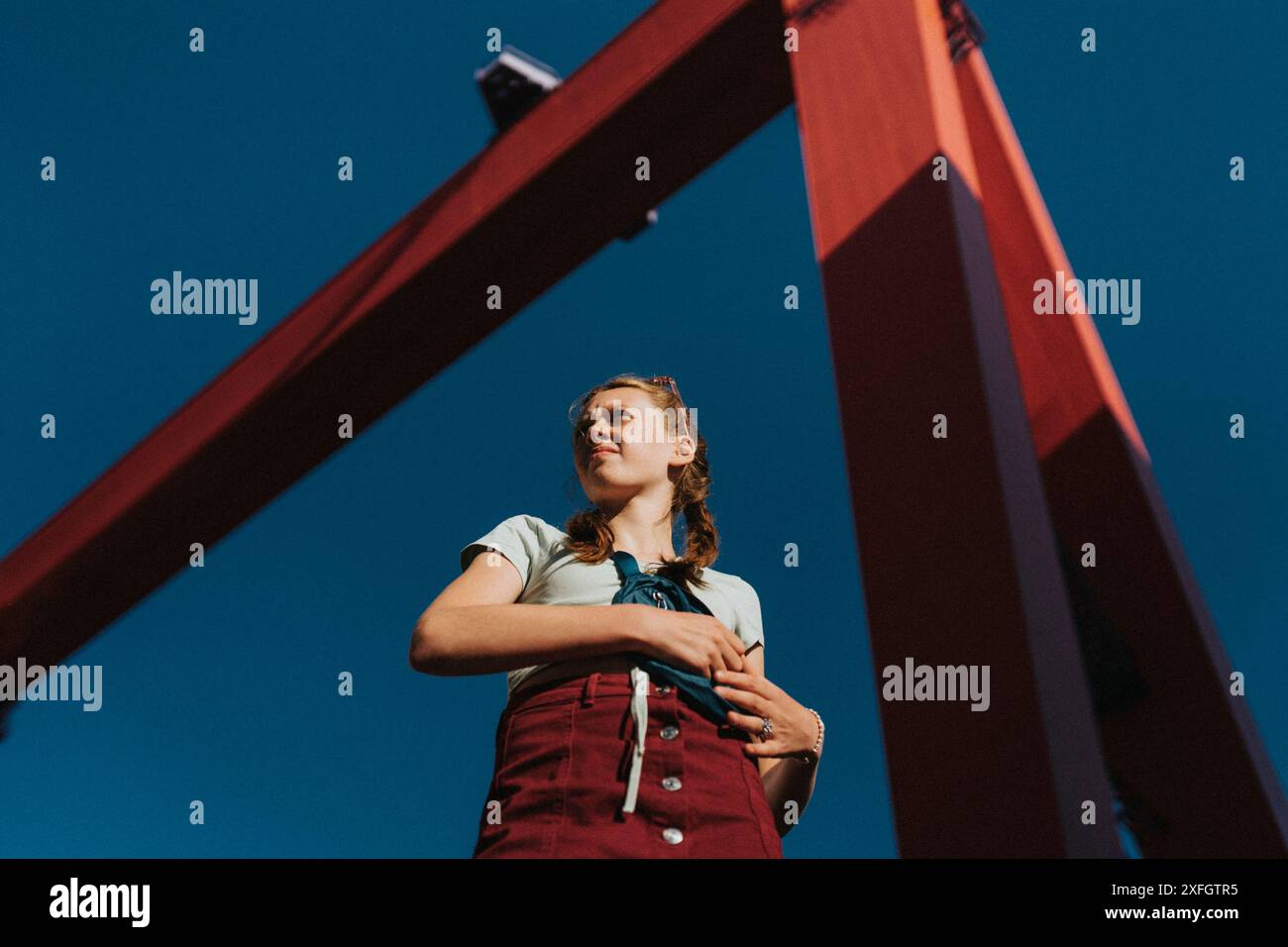 Looking under the skirt hi-res stock photography and images - Alamy